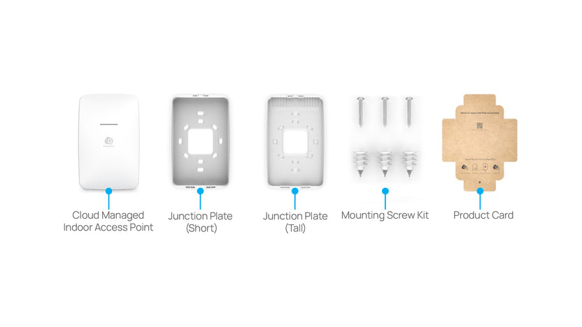 ECW215: Wi-Fi 6 Cloud-Managed Wall Plate Access Point – EnGenius Store