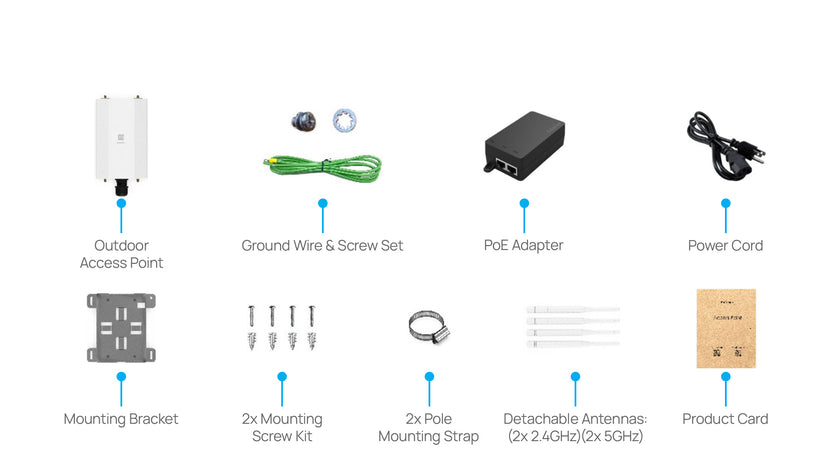 EWS850-FIT: EnGenius Fit Wi-Fi 6 2×2 Outdoor Wireless Access Point ...