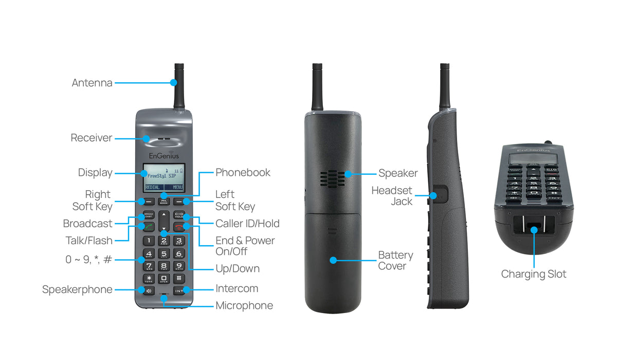 FreeStyl SIP-HC: FreeStyl SIP Handset – EnGenius Store