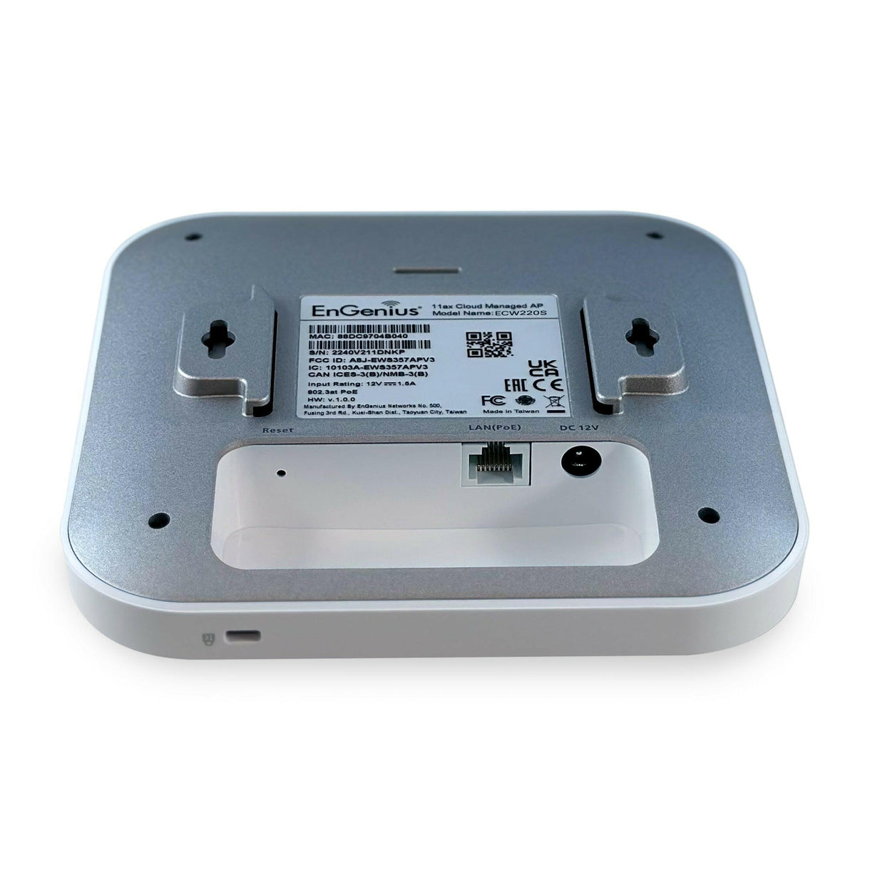 ECW220S: Cloud Managed Wi-Fi 6 2×2 Indoor Wireless Security Access Poi ...