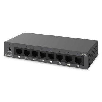 ES108: 8-Port Gigabit Unmanaged Switch – EnGenius Store